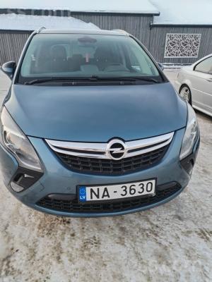 Zils Opel Zafira 2015 Alūksne, ar dzinēja tilpumu 1.60 L un nobraukumu 236 tūkst. km par 5550 €, foto  vietnē AUTOMOTO.COM.LV