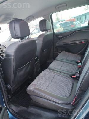 Zils Opel Zafira 2015 Alūksne, ar dzinēja tilpumu 1.60 L un nobraukumu 236 tūkst. km par 5550 €, foto 7 vietnē AUTOMOTO.COM.LV