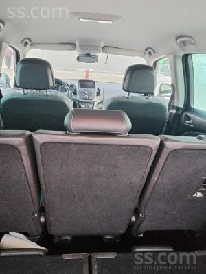 Zils Opel Zafira 2015 Alūksne, ar dzinēja tilpumu 1.60 L un nobraukumu 236 tūkst. km par 5550 €, foto 8 vietnē AUTOMOTO.COM.LV