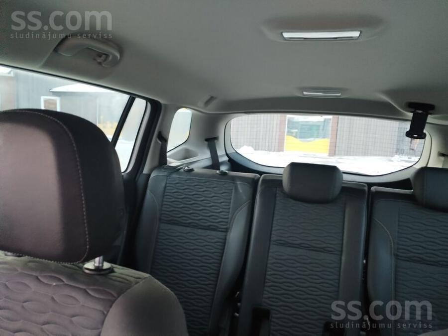 Zils Opel Zafira 2015 Alūksne, ar dzinēja tilpumu 1.60 L un nobraukumu 236 tūkst. km par 5550 €, foto 11 vietnē AUTOMOTO.COM.LV