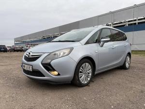 Blue Opel Zafira 2015 in Daugavpils, with an engine capacity of 1.60 L and mileage of 202 thousand km for 5550 €, photo  on AUTOMOTO.COM.LV