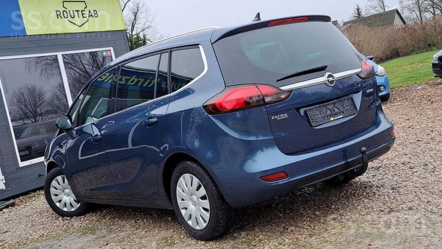 Zils Opel Zafira 2016 Jelgava, ar dzinēja tilpumu 1.60 L un nobraukumu 191 tūkst. km par 6990 €, foto 4 vietnē AUTOMOTO.COM.LV