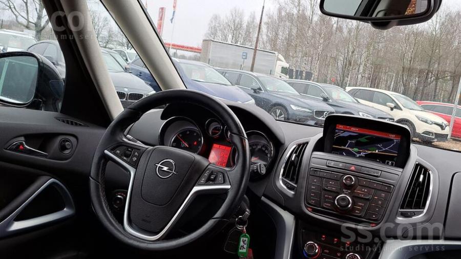 Zils Opel Zafira 2016 Jelgava, ar dzinēja tilpumu 1.60 L un nobraukumu 191 tūkst. km par 6990 €, foto 11 vietnē AUTOMOTO.COM.LV