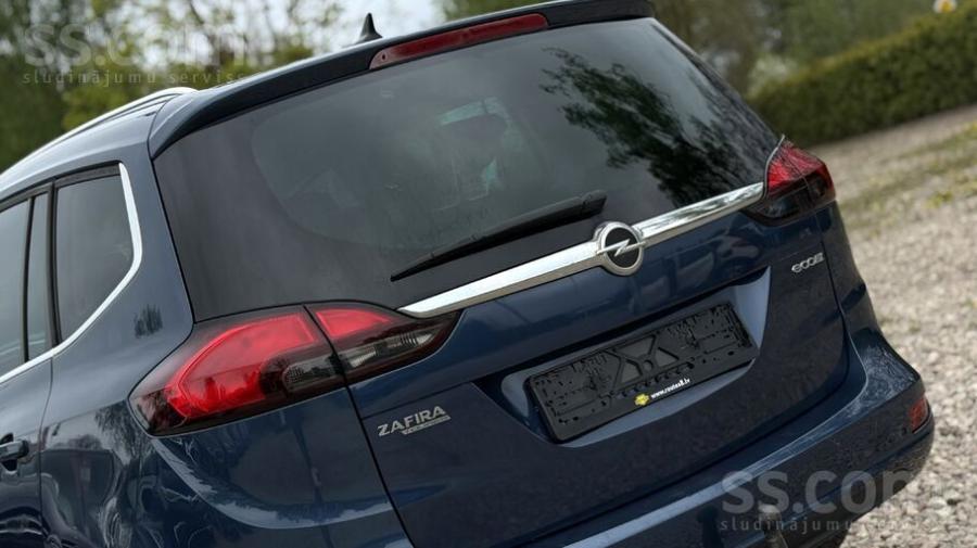 Zils Opel Zafira 2016 Jelgava, ar dzinēja tilpumu 1.60 L un nobraukumu 193 tūkst. km par 5990 €, foto 7 vietnē AUTOMOTO.COM.LV