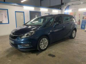 Blue Opel Zafira 2017 in Vilnius, with an engine capacity of 1.36 L and mileage of 145 thousand km for 8590 €, photo  on AUTOMOTO.COM.LV