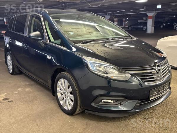 Zils Opel Zafira 2018 Rīga, ar dzinēja tilpumu 2.00 L un nobraukumu 155 tūkst. km par 11500 €, foto 2 vietnē AUTOMOTO.COM.LV
