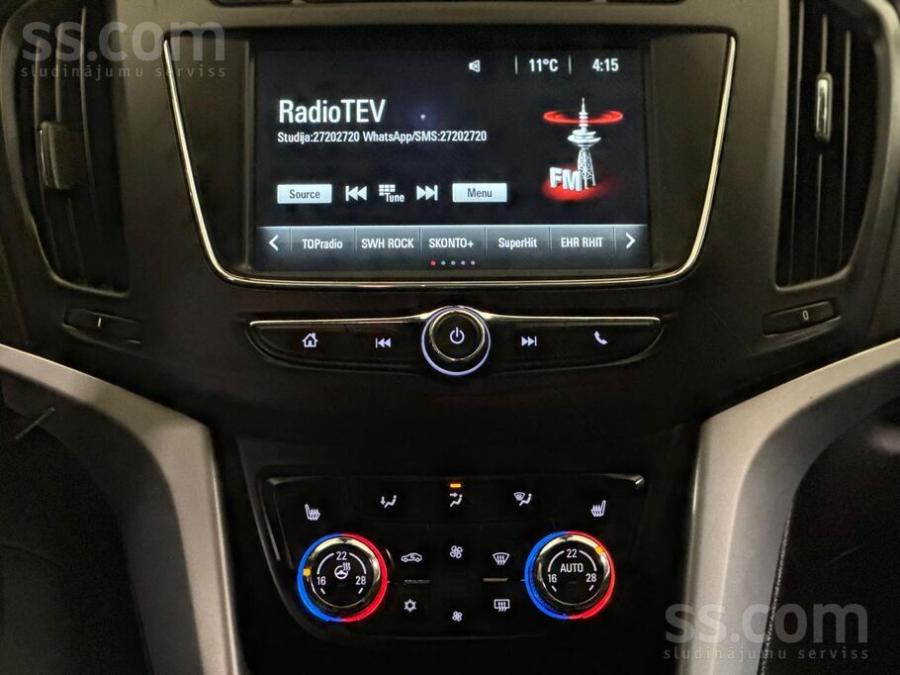 Zils Opel Zafira 2018 Rīga, ar dzinēja tilpumu 2.00 L un nobraukumu 155 tūkst. km par 11500 €, foto 13 vietnē AUTOMOTO.COM.LV