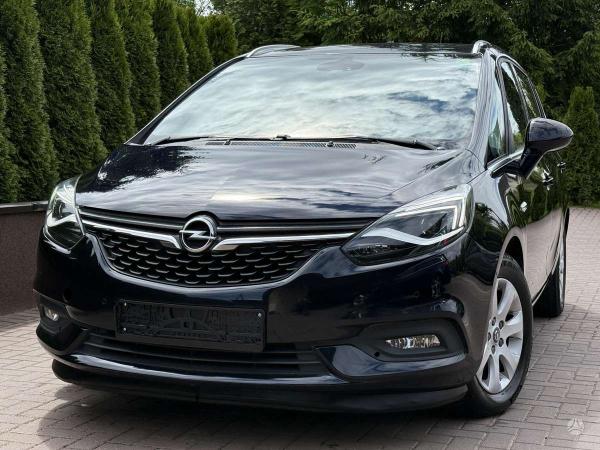 Zils Opel Zafira 2018 Utena, ar dzinēja tilpumu 1.36 L un nobraukumu 111 tūkst. km par 8200 €, foto 2 vietnē AUTOMOTO.COM.LV