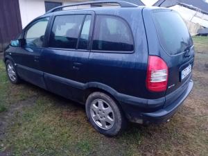 Blue Opel Zafira 2000 in Raseiniai, with an engine capacity of 0.00 L and mileage of 275 thousand km for 500 €, photo 3 on AUTOMOTO.COM.LV