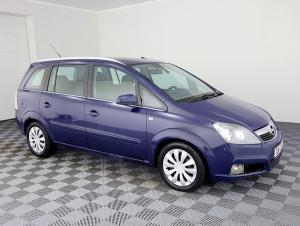 Blue Opel Zafira 2007 in Tallinn, with an engine capacity of 1.90 L and mileage of 449 thousand km for 599 €, photo  on AUTOMOTO.COM.LV