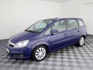 Blue Opel Zafira 2007 in Tallinn, with an engine capacity of 1.90 L and mileage of 449 thousand km for 599 €, photo 3 on AUTOMOTO.COM.LV