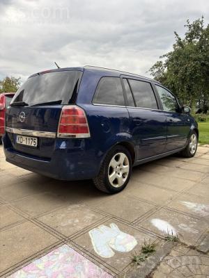 Zils Opel Zafira 2007 Ogre, ar dzinēja tilpumu 1.90 L un nobraukumu 279 tūkst. km par 1700 €, foto 5 vietnē AUTOMOTO.COM.LV