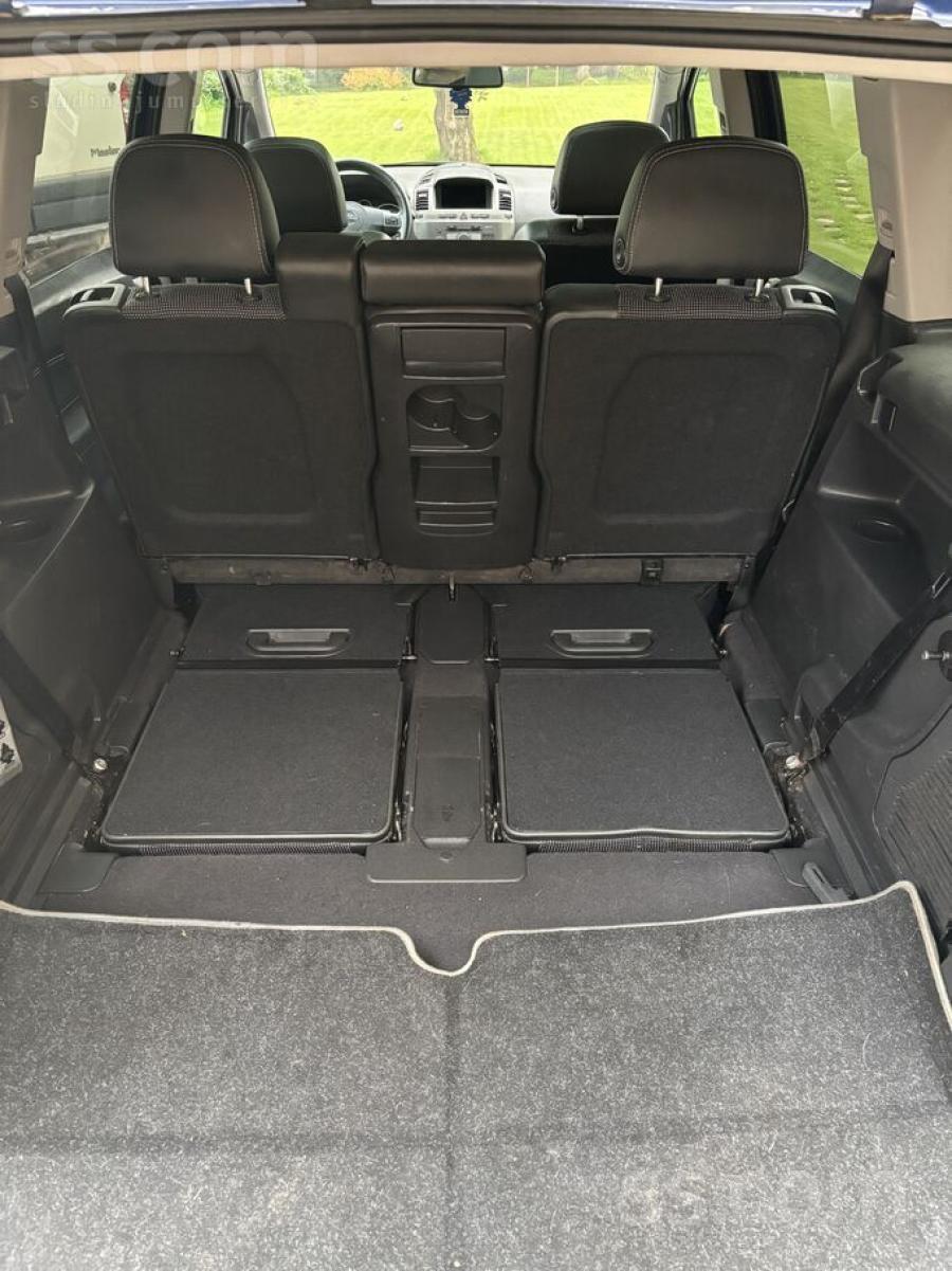 Zils Opel Zafira 2007 Ogre, ar dzinēja tilpumu 1.90 L un nobraukumu 279 tūkst. km par 1700 €, foto 8 vietnē AUTOMOTO.COM.LV