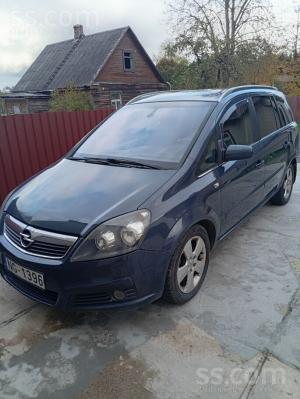 Zils Opel Zafira 2007 Daugavpils, ar dzinēja tilpumu 1.90 L un nobraukumu 302 tūkst. km par 1350 €, foto 3 vietnē AUTOMOTO.COM.LV
