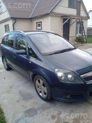 Zils Opel Zafira 2007 Daugavpils, ar dzinēja tilpumu 1.90 L un nobraukumu 302 tūkst. km par 1350 €, foto 4 vietnē AUTOMOTO.COM.LV