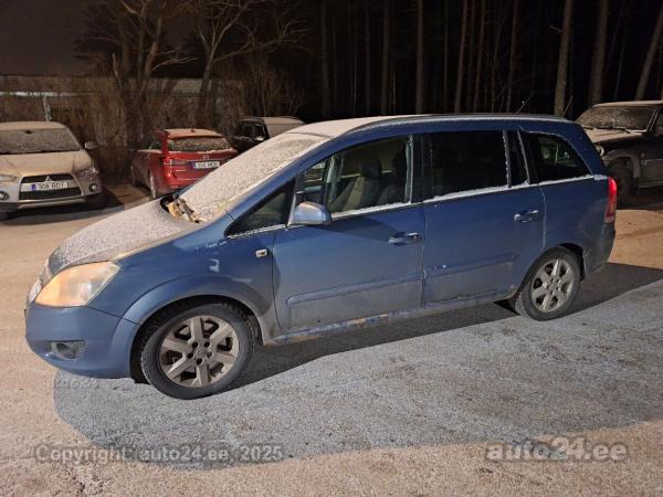 Blue Opel Zafira 2008 in Tallinn, with an engine capacity of 1.70 L and mileage of 0 thousand km for 450 €, photo 1 on AUTOMOTO.COM.LV