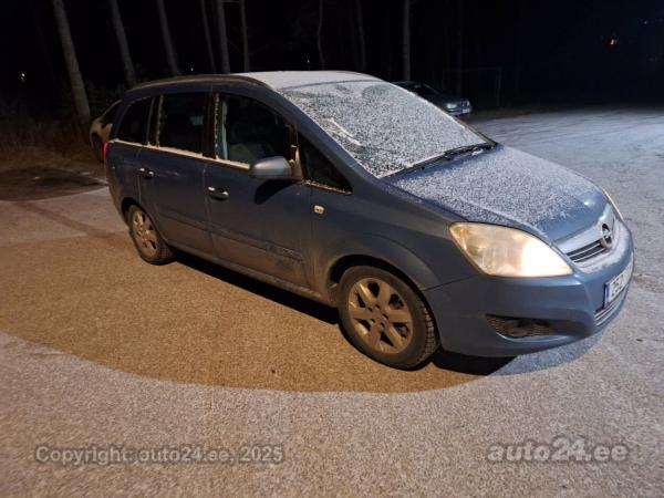 Blue Opel Zafira 2008 in Tallinn, with an engine capacity of 1.70 L and mileage of 0 thousand km for 450 €, photo 4 on AUTOMOTO.COM.LV