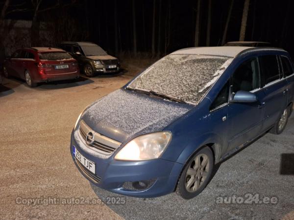 Blue Opel Zafira 2008 in Tallinn, with an engine capacity of 1.70 L and mileage of 0 thousand km for 450 €, photo 5 on AUTOMOTO.COM.LV
