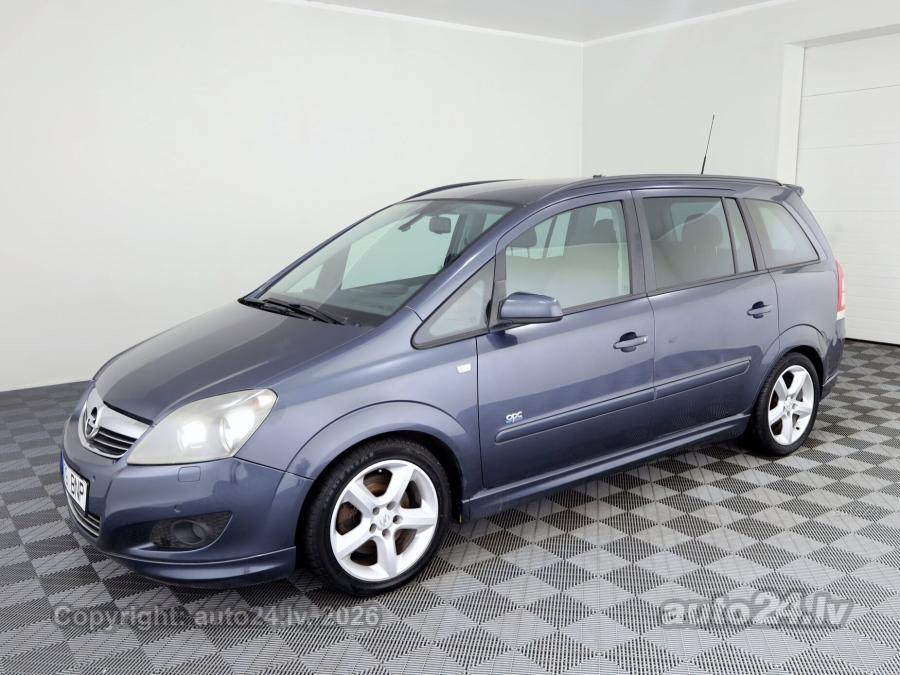 Zils Opel Zafira 2008 Tallina, ar dzinēja tilpumu 1.90 L un nobraukumu 318 tūkst. km par 1499 €, foto 3 vietnē AUTOMOTO.COM.LV