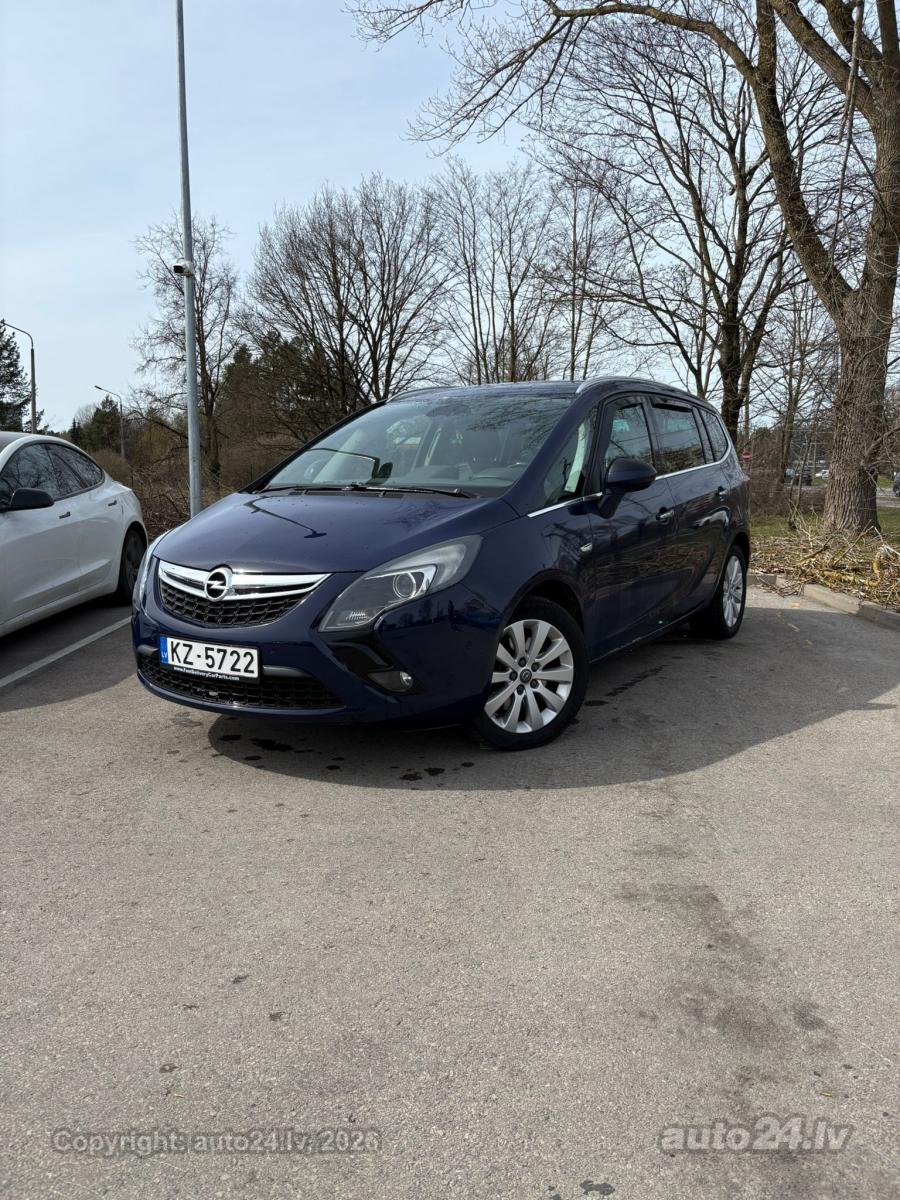 Blue Opel Zafira 2013 in Riga, with an engine capacity of 2.00 L and mileage of 339 thousand km for 4600 €, photo 7 on AUTOMOTO.COM.LV