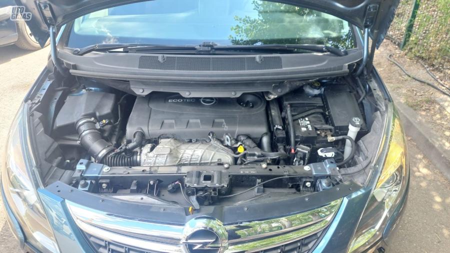 Blue Opel Zafira 2013 in Kaunas, with an engine capacity of 2.00 L and mileage of 239 thousand km for 4700 €, photo 9 on AUTOMOTO.COM.LV