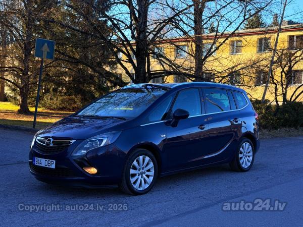 Blue Opel Zafira 2015 in Tallinn, with an engine capacity of 1.60 L and mileage of 291 thousand km for 4900 €, photo 1 on AUTOMOTO.COM.LV