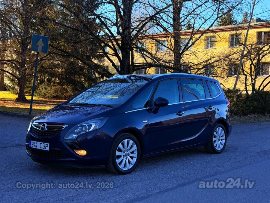 Blue Opel Zafira 2015 in Tallinn, with an engine capacity of 1.60 L and mileage of 291 thousand km for 4900 €, photo 1 on AUTOMOTO.COM.LV