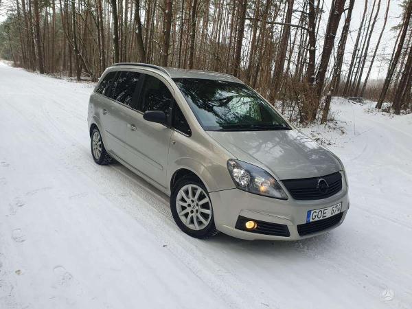Brūns Opel Zafira 2007 Vilkaviškis, ar dzinēja tilpumu 1.91 L un nobraukumu 320 tūkst. km par 900 €, foto 2 vietnē AUTOMOTO.COM.LV