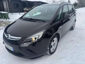 Brown Opel Zafira 2012 in Kaunas, with an engine capacity of 1.40 L and mileage of 156 thousand km for 4900 €, photo 3 on AUTOMOTO.COM.LV