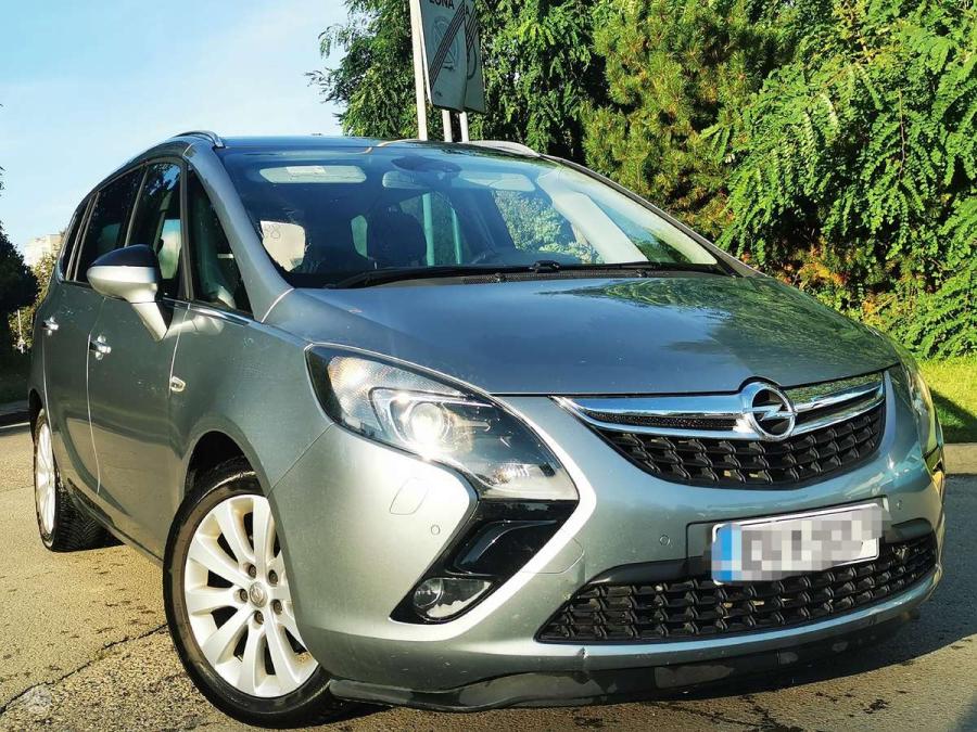 Brūns Opel Zafira 2012 Viļņa, ar dzinēja tilpumu 1.40 L un nobraukumu 147 tūkst. km par 4990 €, foto 2 vietnē AUTOMOTO.COM.LV