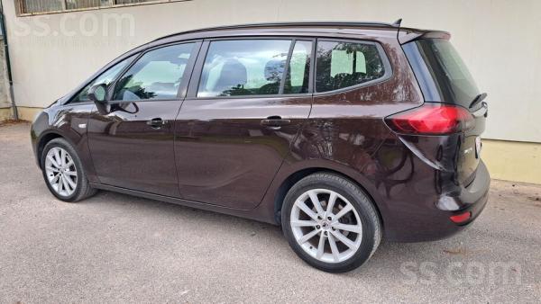 Brūns Opel Zafira 2012 Ogre, ar dzinēja tilpumu 2.00 L un nobraukumu 265 tūkst. km par 5390 €, foto 4 vietnē AUTOMOTO.COM.LV