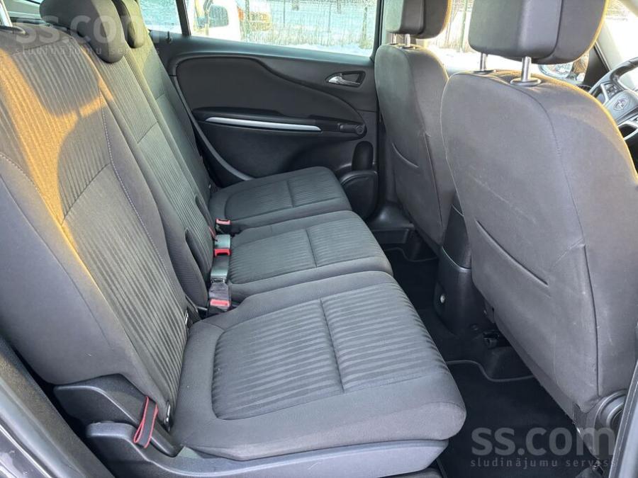 Brūns Opel Zafira 2012 Ogre, ar dzinēja tilpumu 1.40 L un nobraukumu 208 tūkst. km par 6000 €, foto 13 vietnē AUTOMOTO.COM.LV