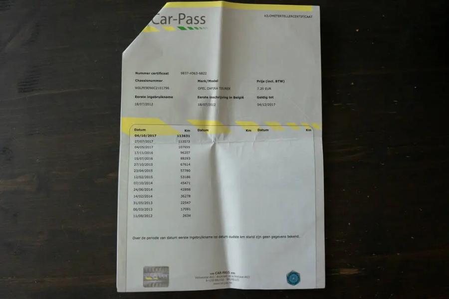 Brūns Opel Zafira 2012 Liepāja, ar dzinēja tilpumu 2.00 L un nobraukumu 271 tūkst. km par 6500 €, foto 37 vietnē AUTOMOTO.COM.LV