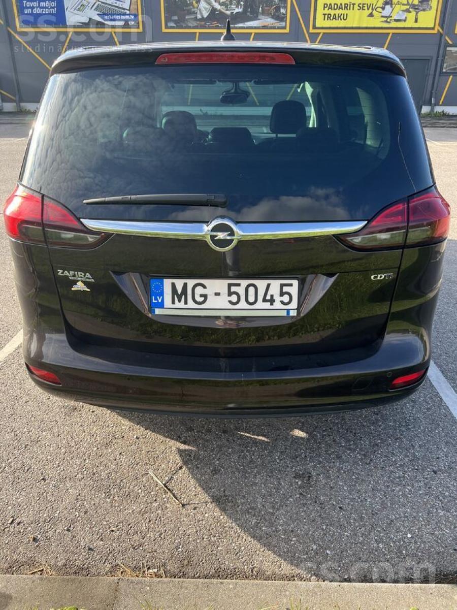 Brūns Opel Zafira 2012 Dobele, ar dzinēja tilpumu 2.00 L un nobraukumu 242 tūkst. km par 6000 €, foto 11 vietnē AUTOMOTO.COM.LV