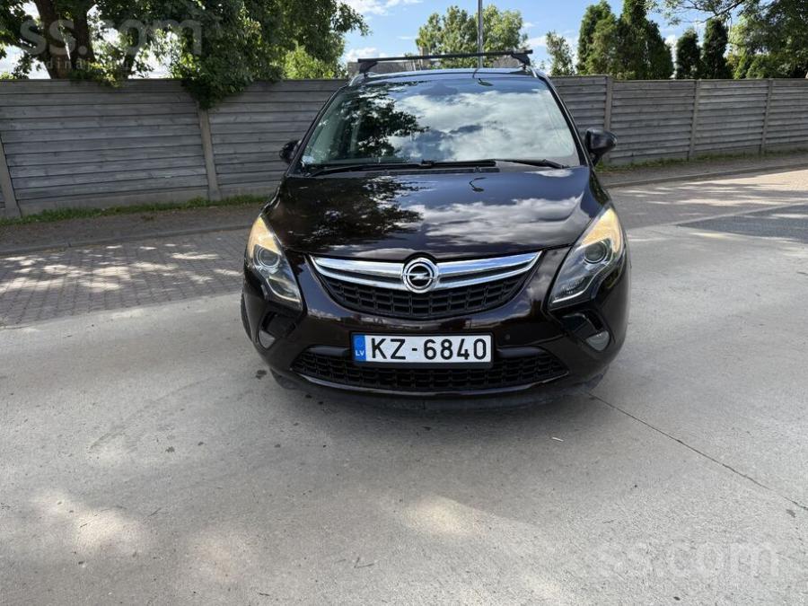 Brūns Opel Zafira 2012 Jelgava, ar dzinēja tilpumu 2.00 L un nobraukumu 0 tūkst. km par 4400 €, foto 12 vietnē AUTOMOTO.COM.LV