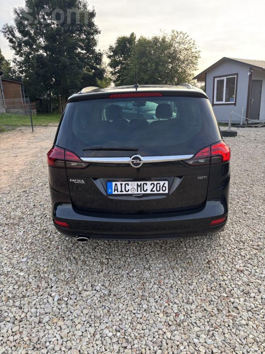Brūns Opel Zafira 2012 Rēzekne, ar dzinēja tilpumu 2.00 L un nobraukumu 206 tūkst. km par 5650 €, foto 6 vietnē AUTOMOTO.COM.LV