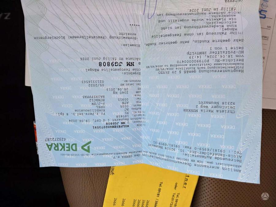 Brūns Opel Zafira 2013 Marijampole, ar dzinēja tilpumu 1.96 L un nobraukumu 216 tūkst. km par 6450 €, foto 29 vietnē AUTOMOTO.COM.LV