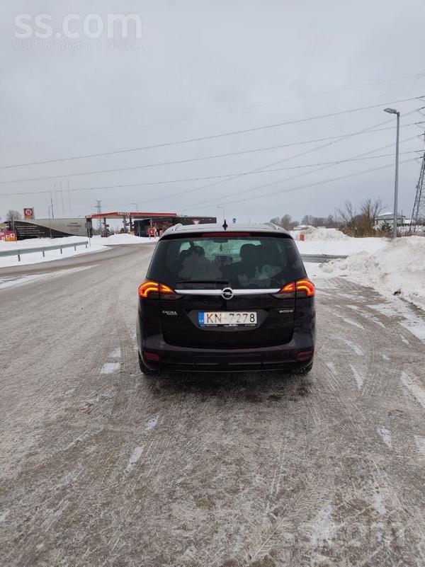 Brūns Opel Zafira 2013 Talsi, ar dzinēja tilpumu 2.00 L un nobraukumu 223 tūkst. km par 4500 €, foto 4 vietnē AUTOMOTO.COM.LV