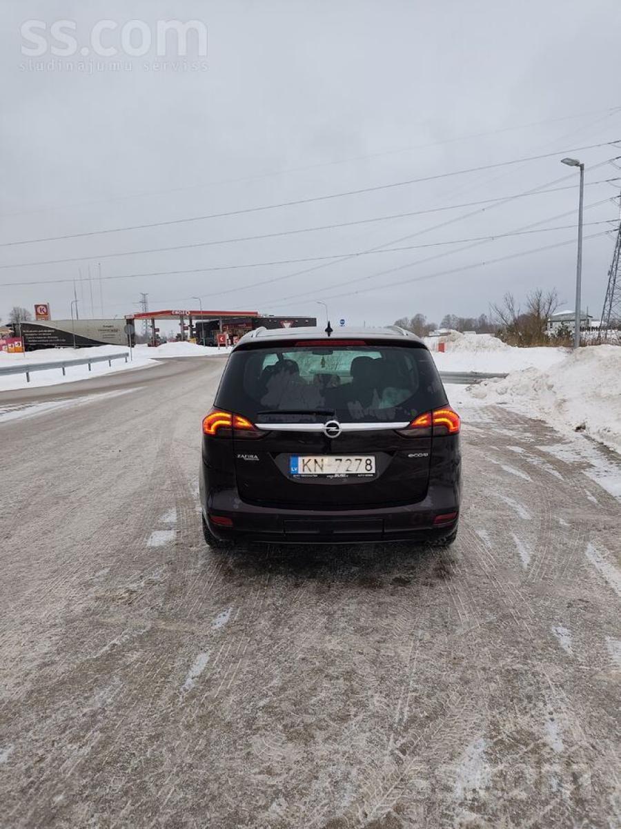 Brūns Opel Zafira 2013 Talsi, ar dzinēja tilpumu 2.00 L un nobraukumu 223 tūkst. km par 4500 €, foto 4 vietnē AUTOMOTO.COM.LV