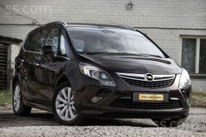 Brūns Opel Zafira 2013 Tukums, ar dzinēja tilpumu 2.00 L un nobraukumu 0 tūkst. km par 6999 €, foto  vietnē AUTOMOTO.COM.LV