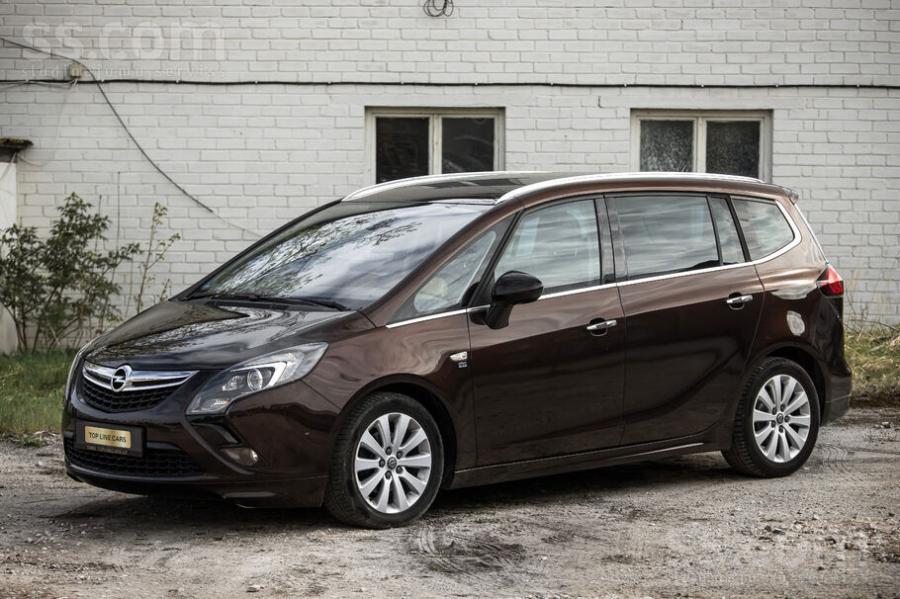 Brūns Opel Zafira 2013 Tukums, ar dzinēja tilpumu 2.00 L un nobraukumu 0 tūkst. km par 6999 €, foto 4 vietnē AUTOMOTO.COM.LV