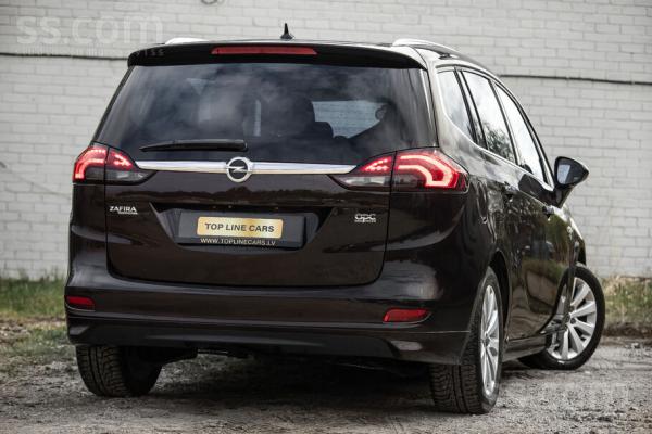 Brūns Opel Zafira 2013 Tukums, ar dzinēja tilpumu 2.00 L un nobraukumu 0 tūkst. km par 6999 €, foto 4 vietnē AUTOMOTO.COM.LV