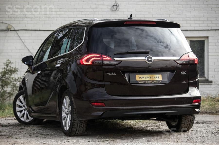 Brūns Opel Zafira 2013 Tukums, ar dzinēja tilpumu 2.00 L un nobraukumu 0 tūkst. km par 6999 €, foto 6 vietnē AUTOMOTO.COM.LV