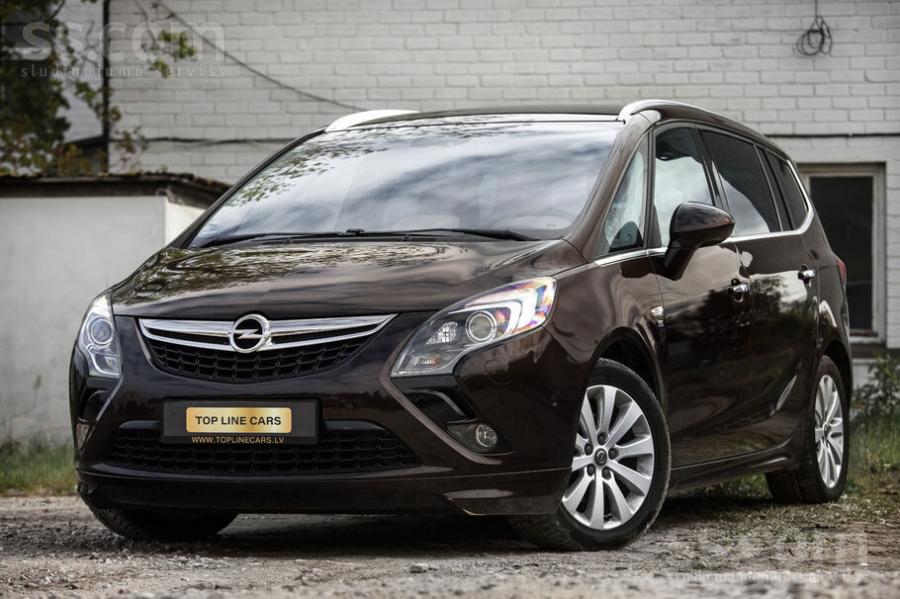 Brūns Opel Zafira 2013 Tukums, ar dzinēja tilpumu 2.00 L un nobraukumu 0 tūkst. km par 6999 €, foto 9 vietnē AUTOMOTO.COM.LV