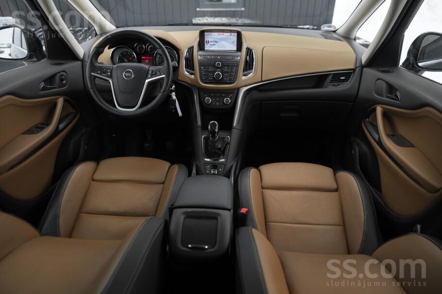 Brūns Opel Zafira 2013 Tukums, ar dzinēja tilpumu 2.00 L un nobraukumu 0 tūkst. km par 6999 €, foto 20 vietnē AUTOMOTO.COM.LV