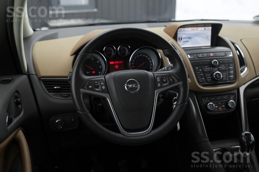 Brūns Opel Zafira 2013 Tukums, ar dzinēja tilpumu 2.00 L un nobraukumu 0 tūkst. km par 6999 €, foto 21 vietnē AUTOMOTO.COM.LV