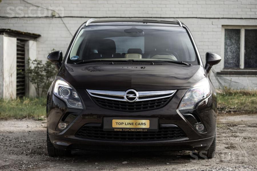 Brūns Opel Zafira 2013 Tukums, ar dzinēja tilpumu 2.00 L un nobraukumu 0 tūkst. km par 6999 €, foto 31 vietnē AUTOMOTO.COM.LV
