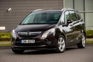 Brūns Opel Zafira 2013 Jelgava, ar dzinēja tilpumu 1.60 L un nobraukumu 158 tūkst. km par 6990 €, foto  vietnē AUTOMOTO.COM.LV