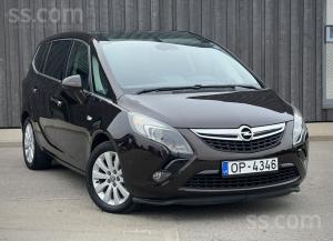 Brūns Opel Zafira 2013 Tukums, ar dzinēja tilpumu 2.00 L un nobraukumu 147 tūkst. km par 6900 €, foto  vietnē AUTOMOTO.COM.LV