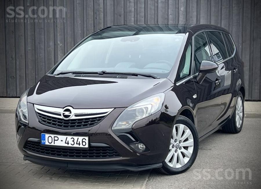Brūns Opel Zafira 2013 Tukums, ar dzinēja tilpumu 2.00 L un nobraukumu 147 tūkst. km par 6900 €, foto 3 vietnē AUTOMOTO.COM.LV